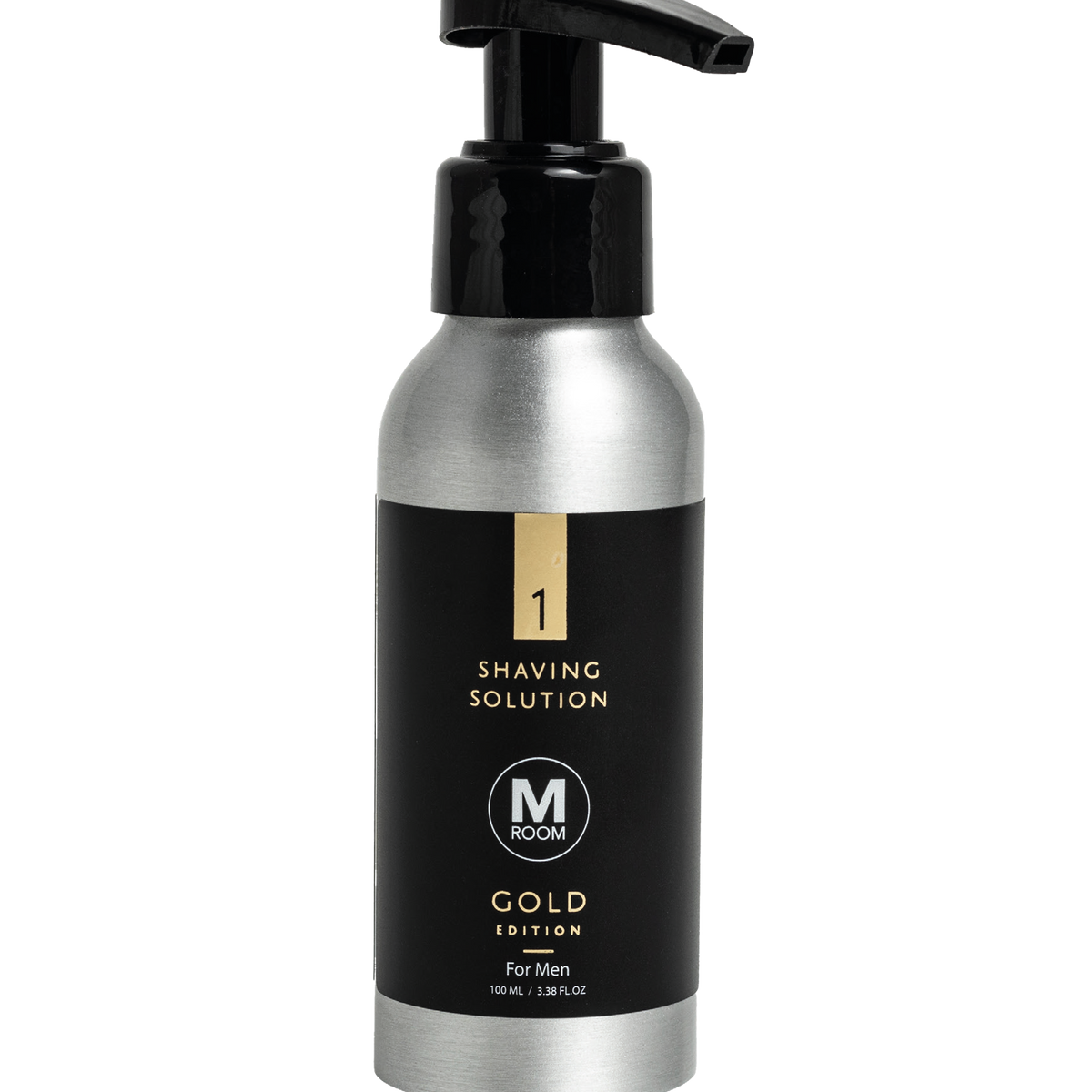 M Room Gold Shaving Solution -parranajoneste 100 ml – mroomshop.com